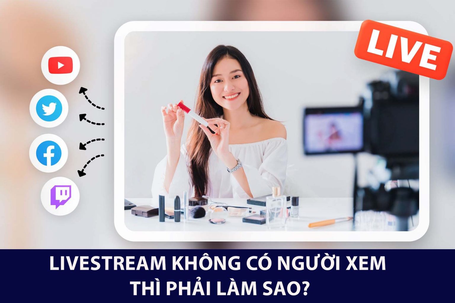 Bước 1: Check xem kênh có nhiều lượt theo dõi chưa